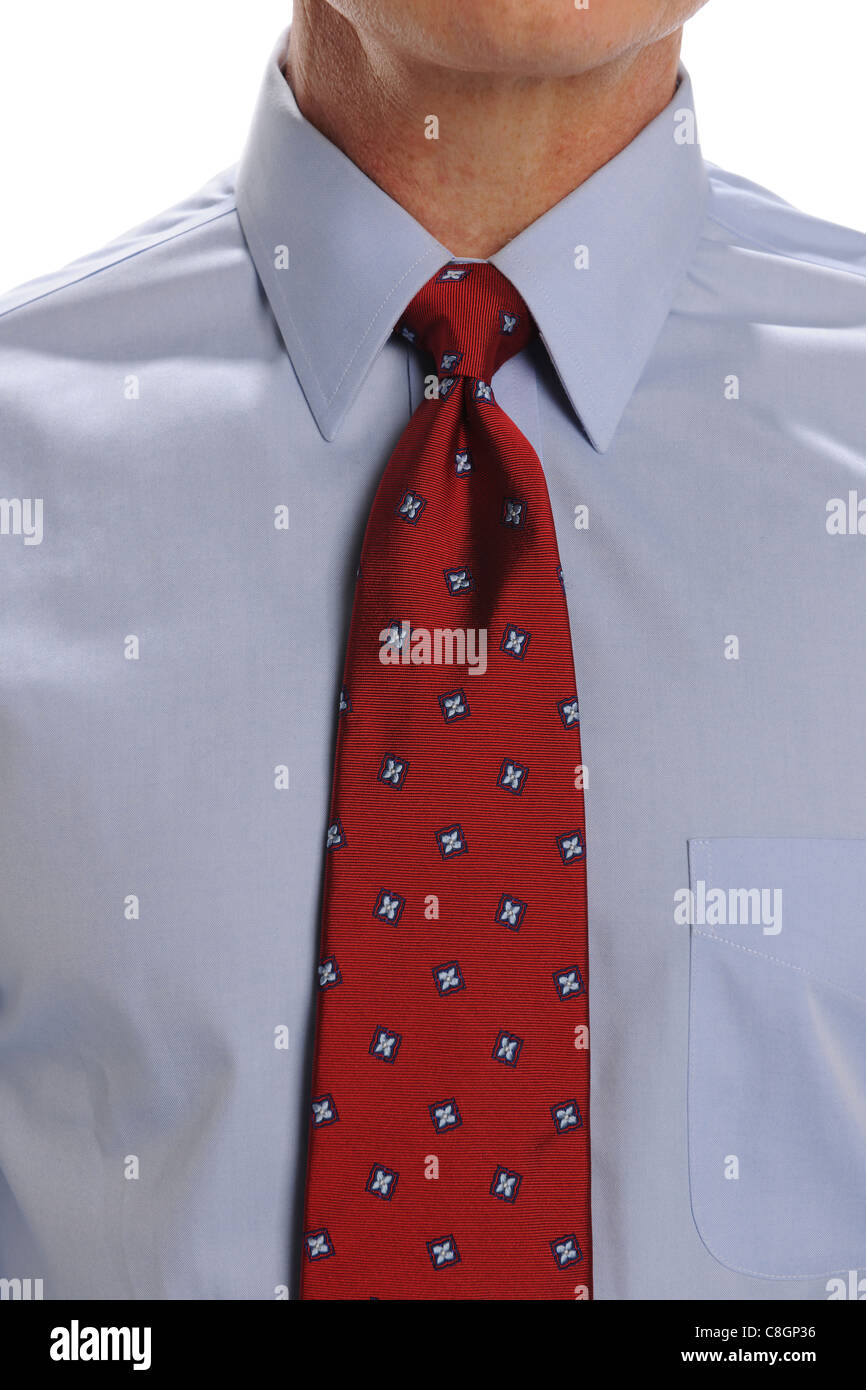 A red tie hi-res stock photography and images - Alamy