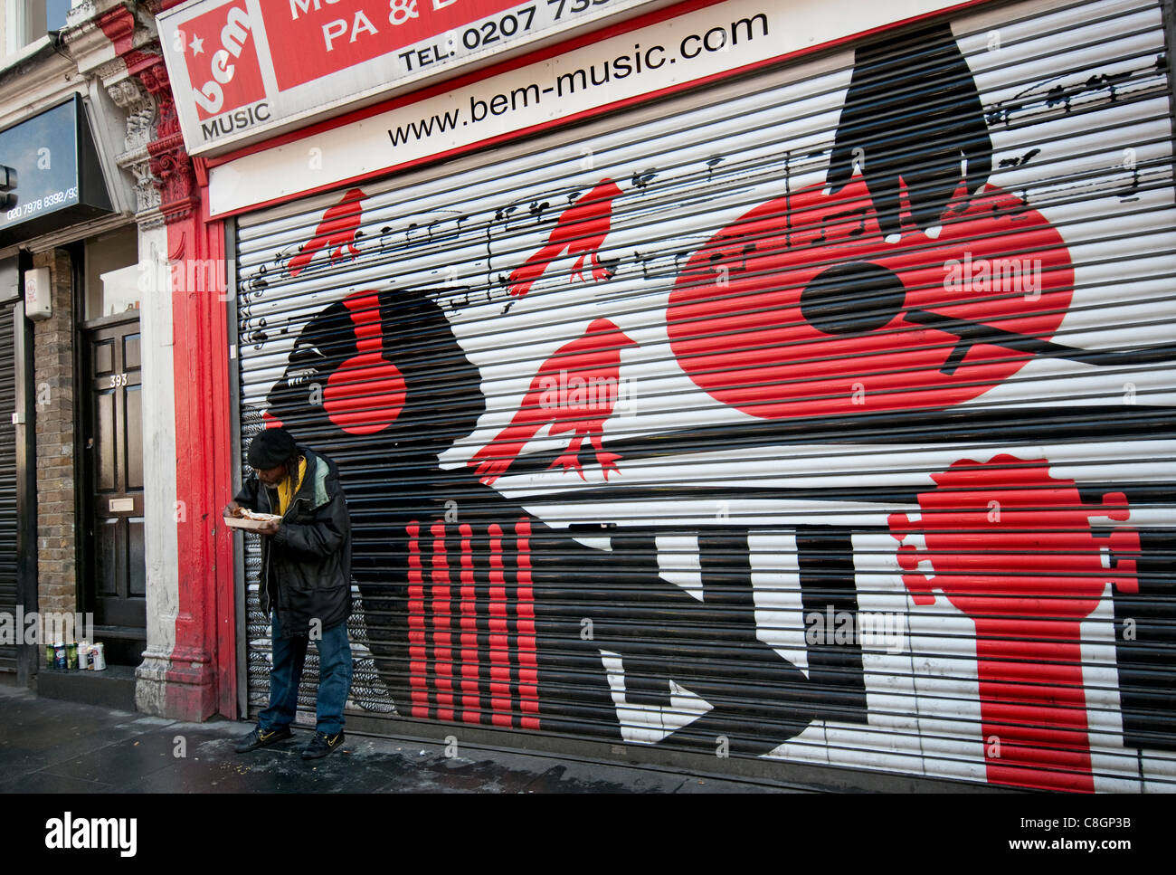 Streets of Brixton South London Stock Photo - Alamy