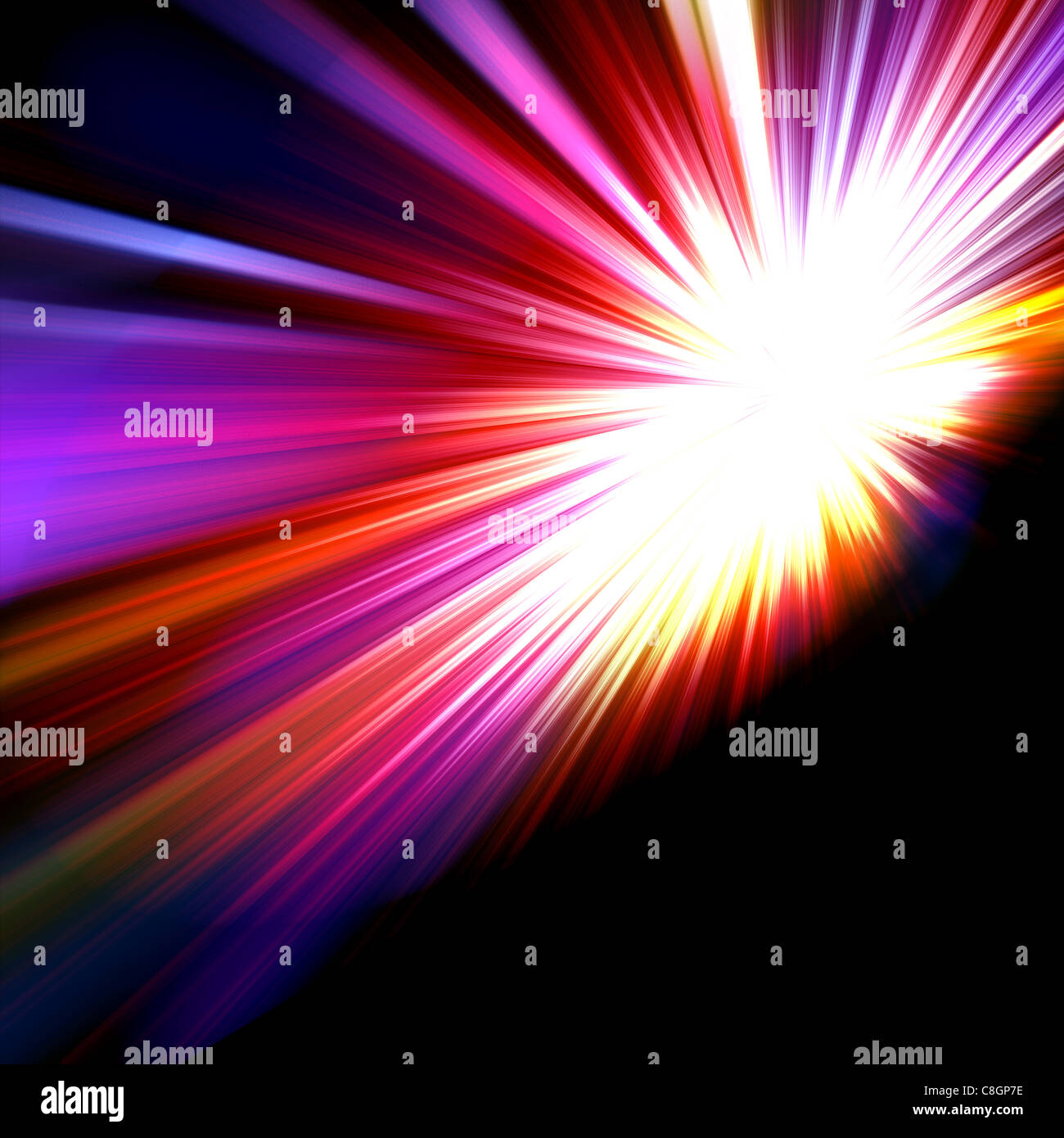 abstract radiant star Stock Photo - Alamy