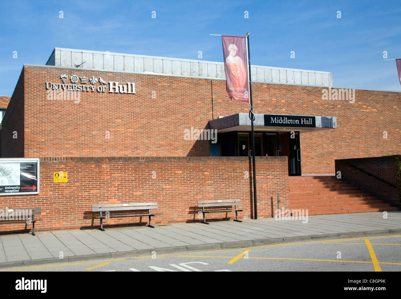 Middleton Hall, University of Hull, Hull, Yorkshire, England Stock ...