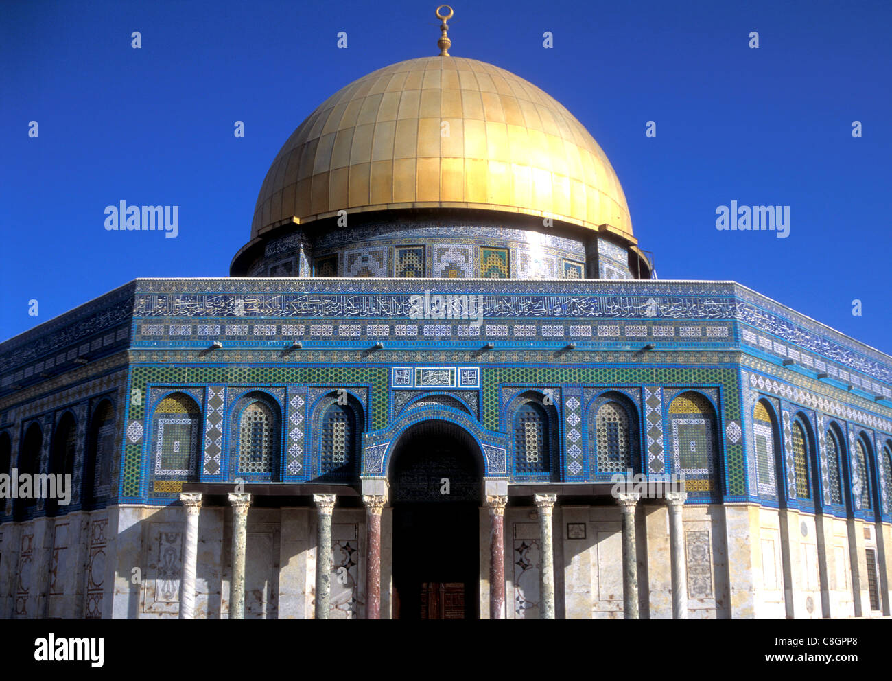 Is an islamic shrine located on the temple mount hi-res stock ...