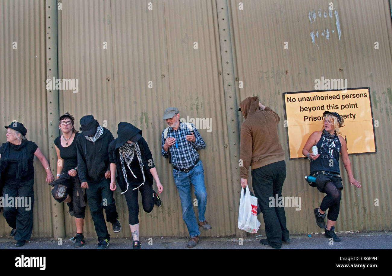 Brixton prison noise demo hi-res stock photography and images - Alamy