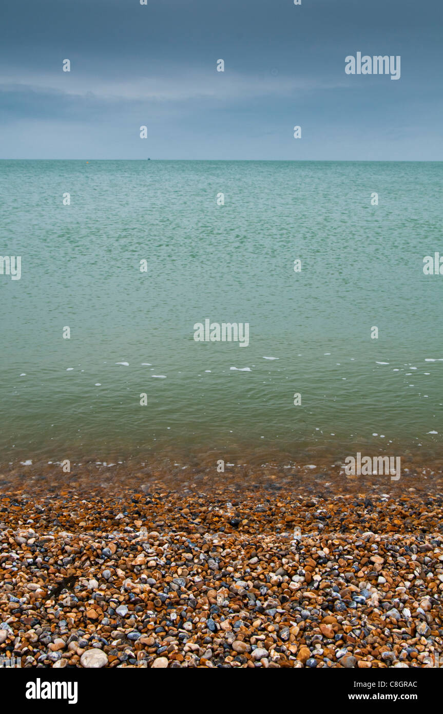 Grey stoney beach hi-res stock photography and images - Alamy