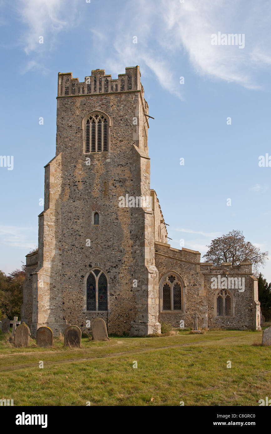 Village church in the UK Stock Photo - Alamy