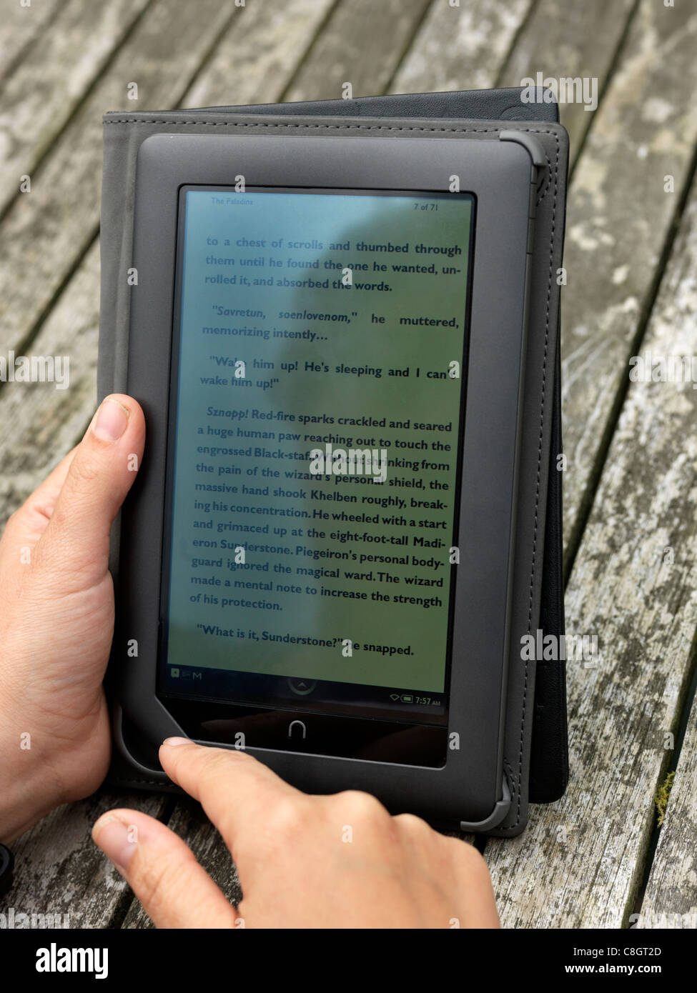 Nook (New Book) An American Electronic Book Stock Photo - Alamy