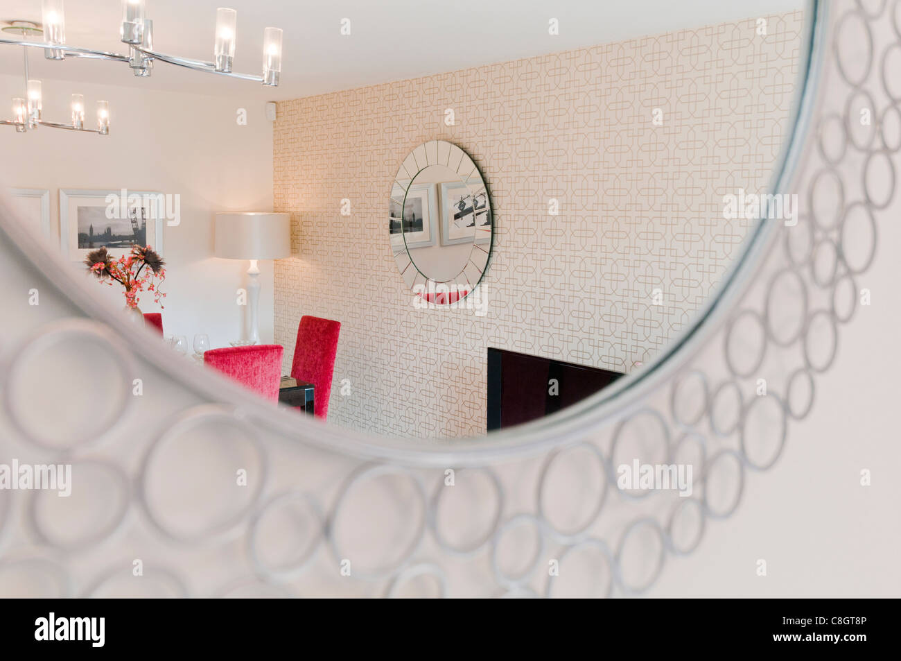 Mirror frame with flowers hi-res stock photography and images - Alamy