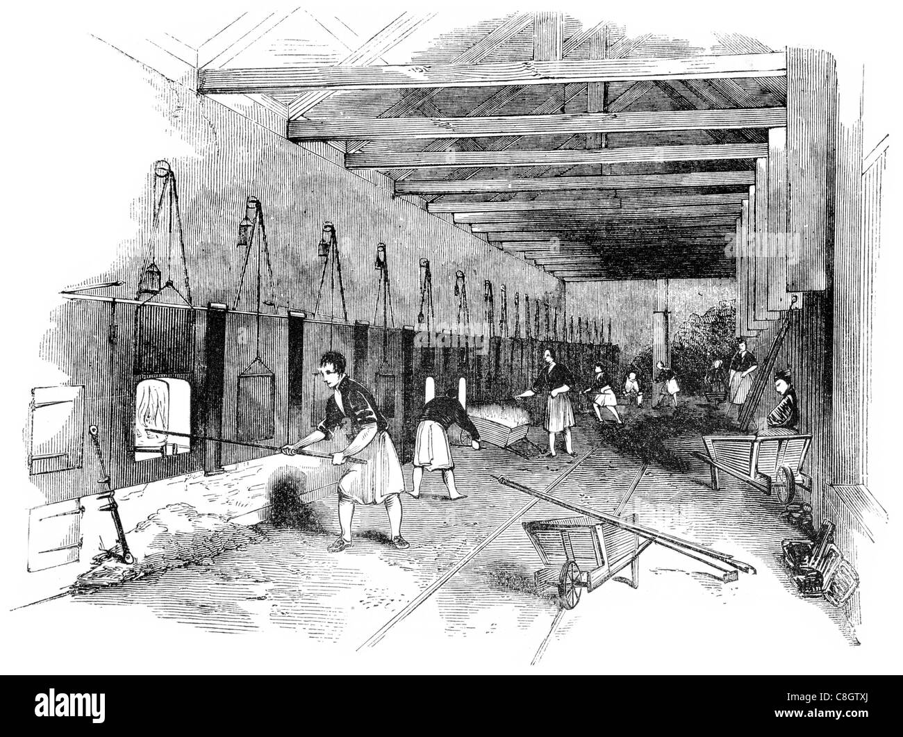 Glass melting furnace hi-res stock photography and images - Alamy