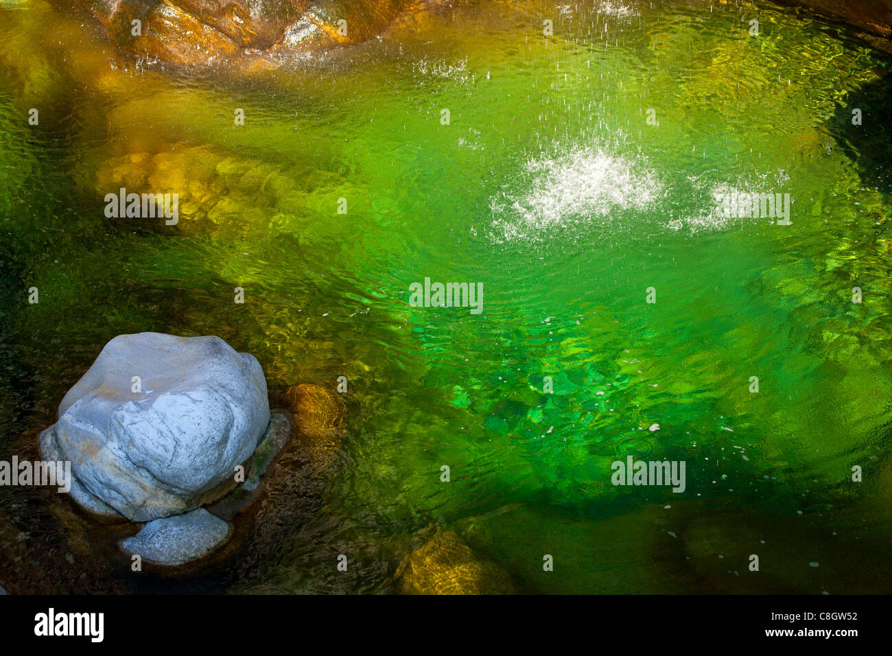 Ponte Brolla, Switzerland, Europe, canton, Ticino, valley of Maggia ...
