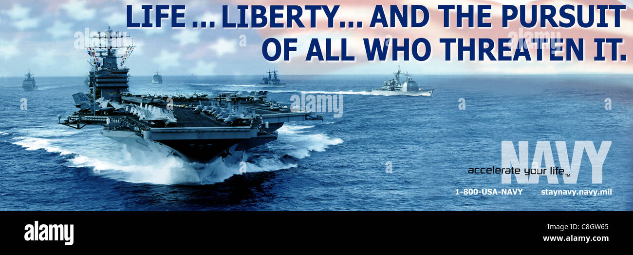 Recruiting Navy Naval Military Poster High Resolution Stock Photography ...
