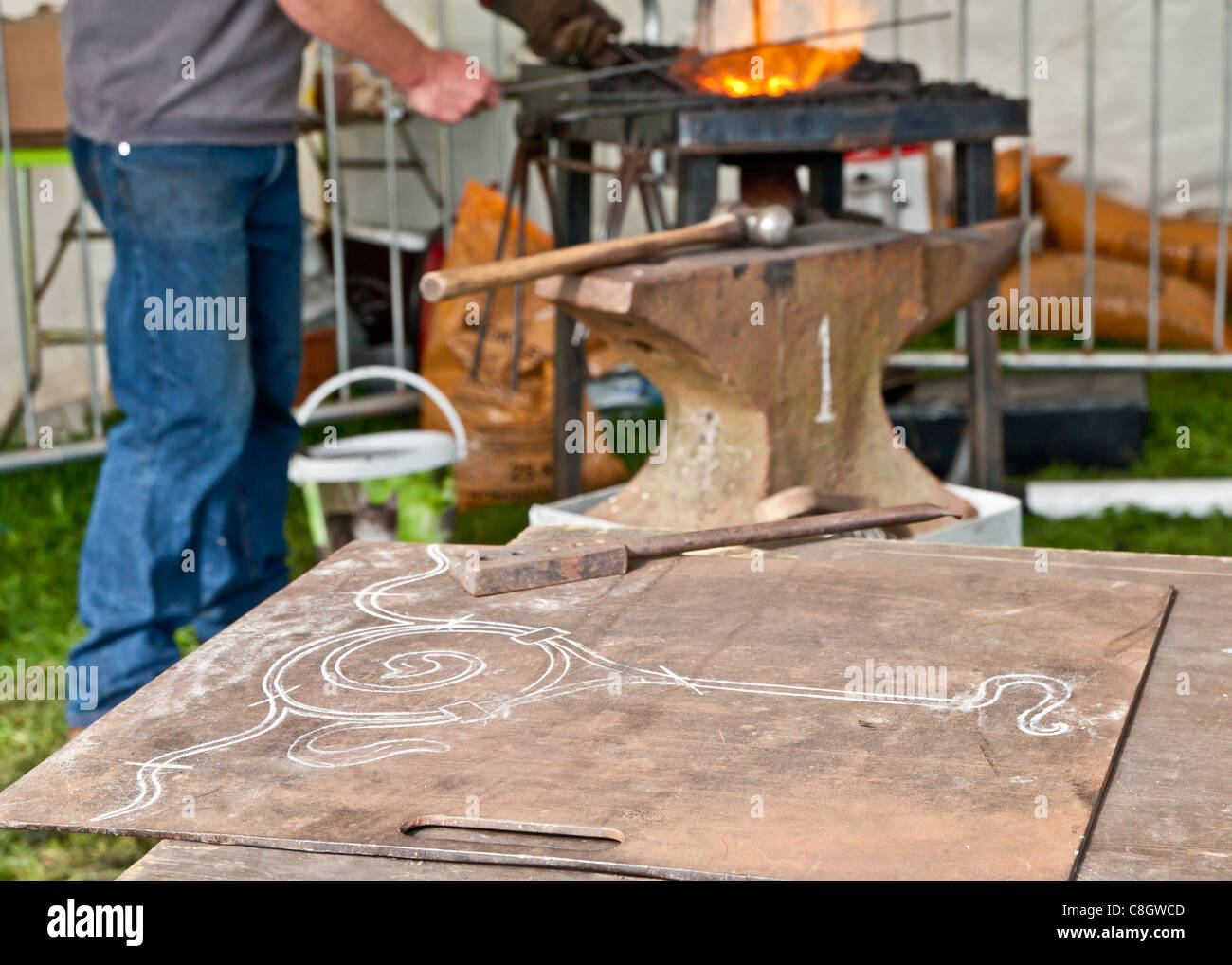 Traditional blacksmith hi-res stock photography and images - Alamy
