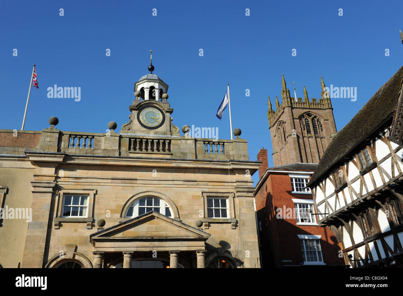 Ludlow town centre hi-res stock photography and images - Alamy