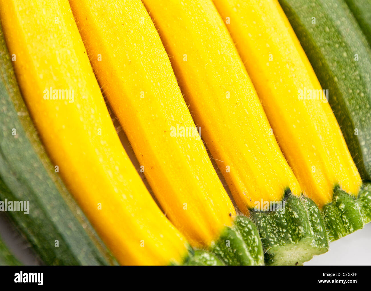 home grown English courgettes Stock Photo - Alamy
