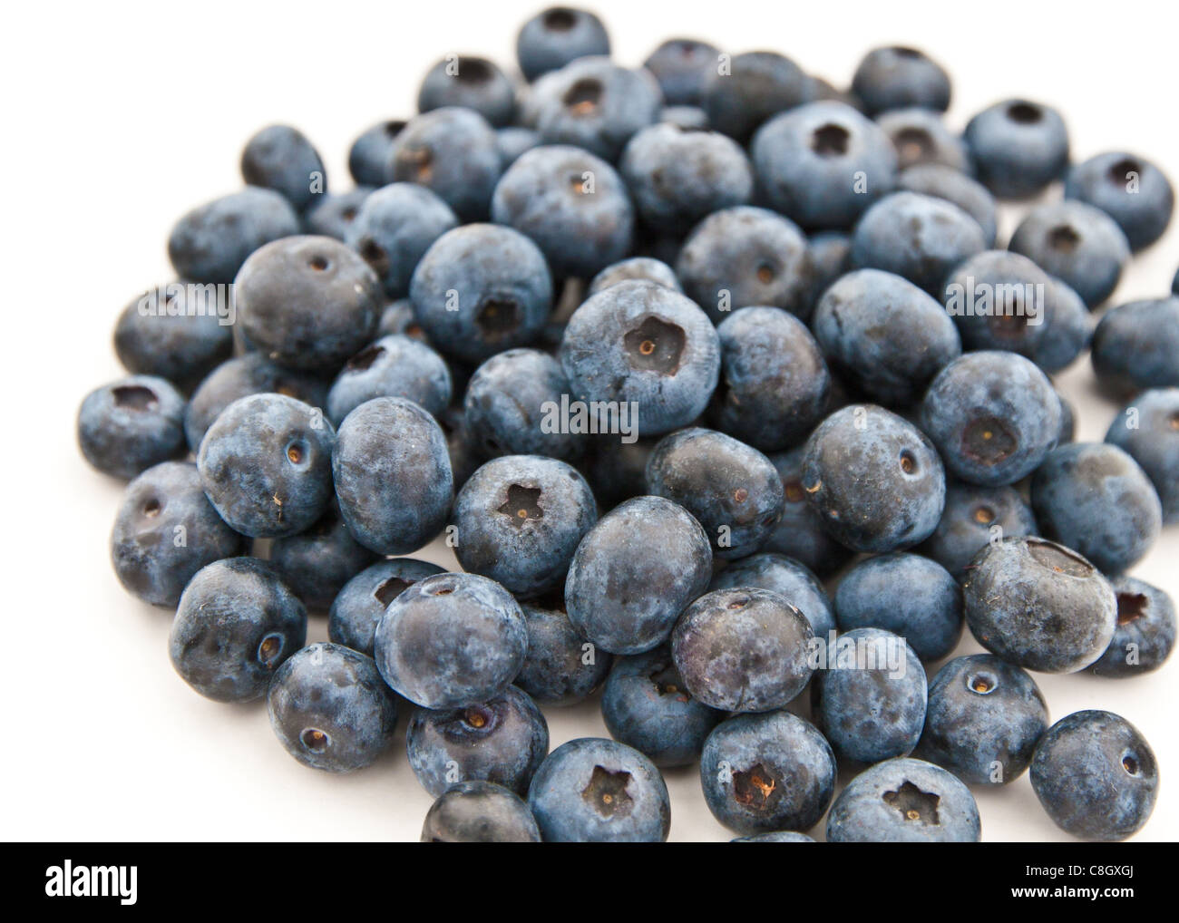 home grown English blueberry's Stock Photo - Alamy
