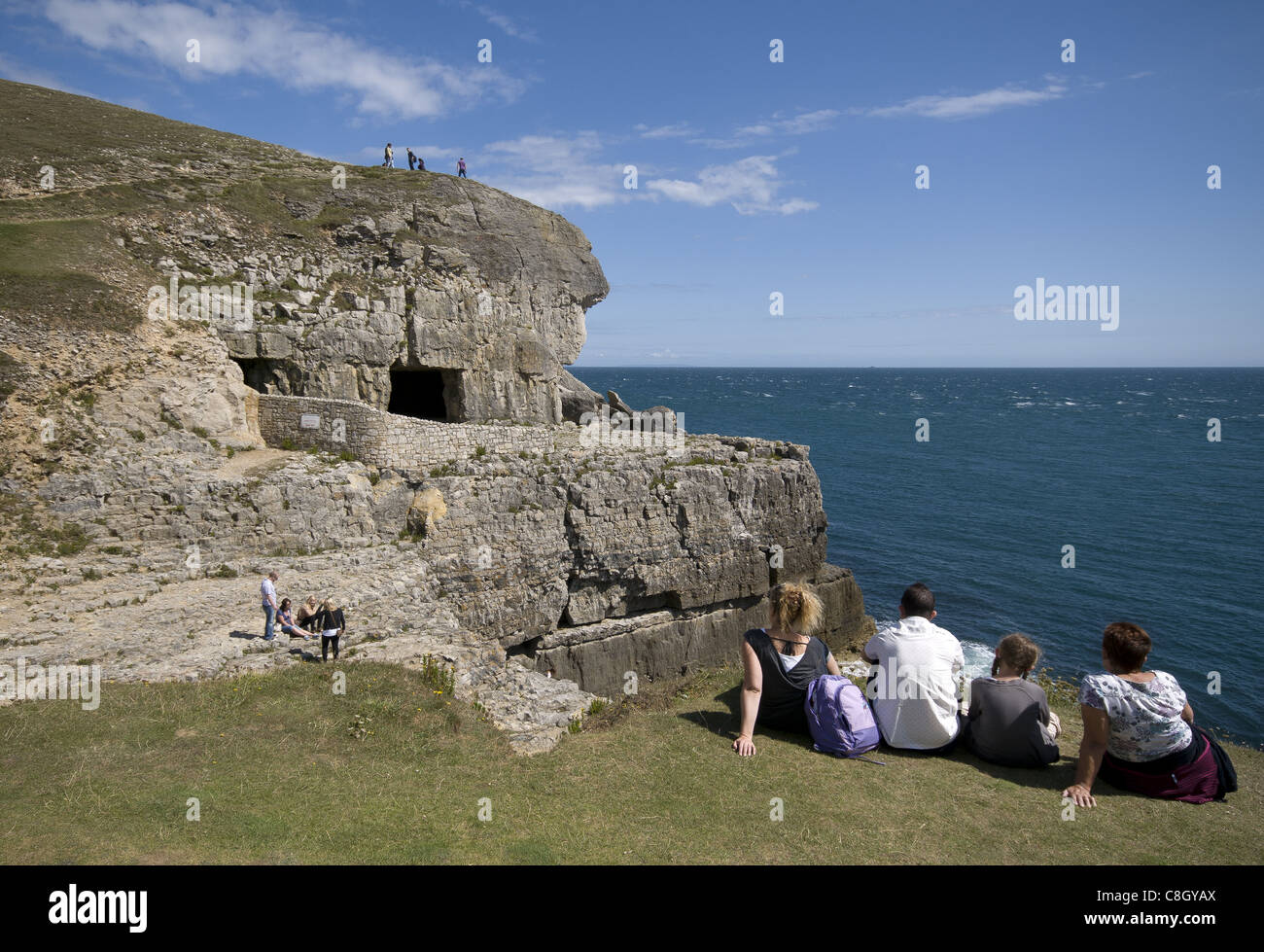 Purbeck caves hi-res stock photography and images - Alamy
