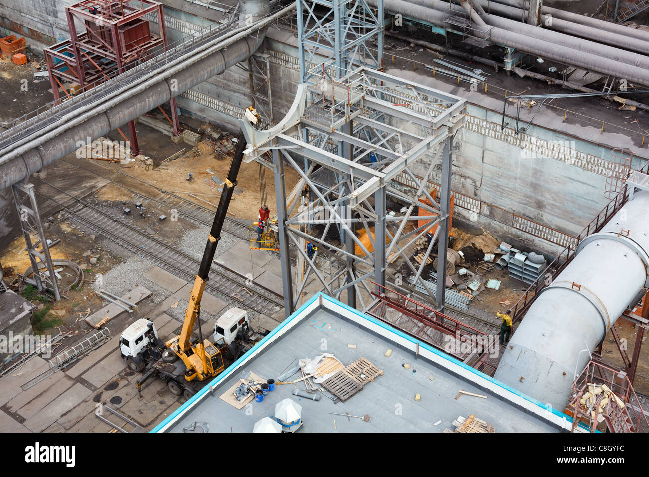 Chemical Plant Pipe Rack High Resolution Stock Photography and Images ...