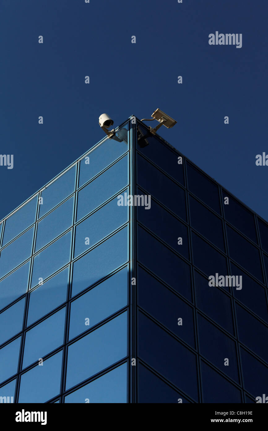 Surveillance cameras corner building hi-res stock photography and ...