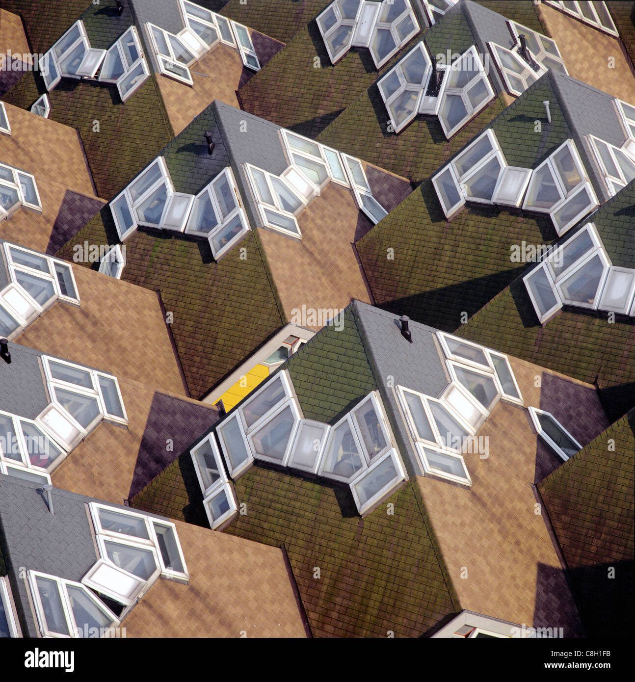 Netherlands, Holland, Europe, Zuid-Holland, Rotterdam, residential ...