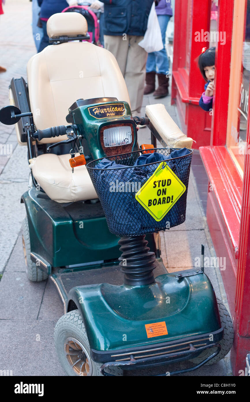 Handicap mobility scooter hi-res stock photography and images - Alamy