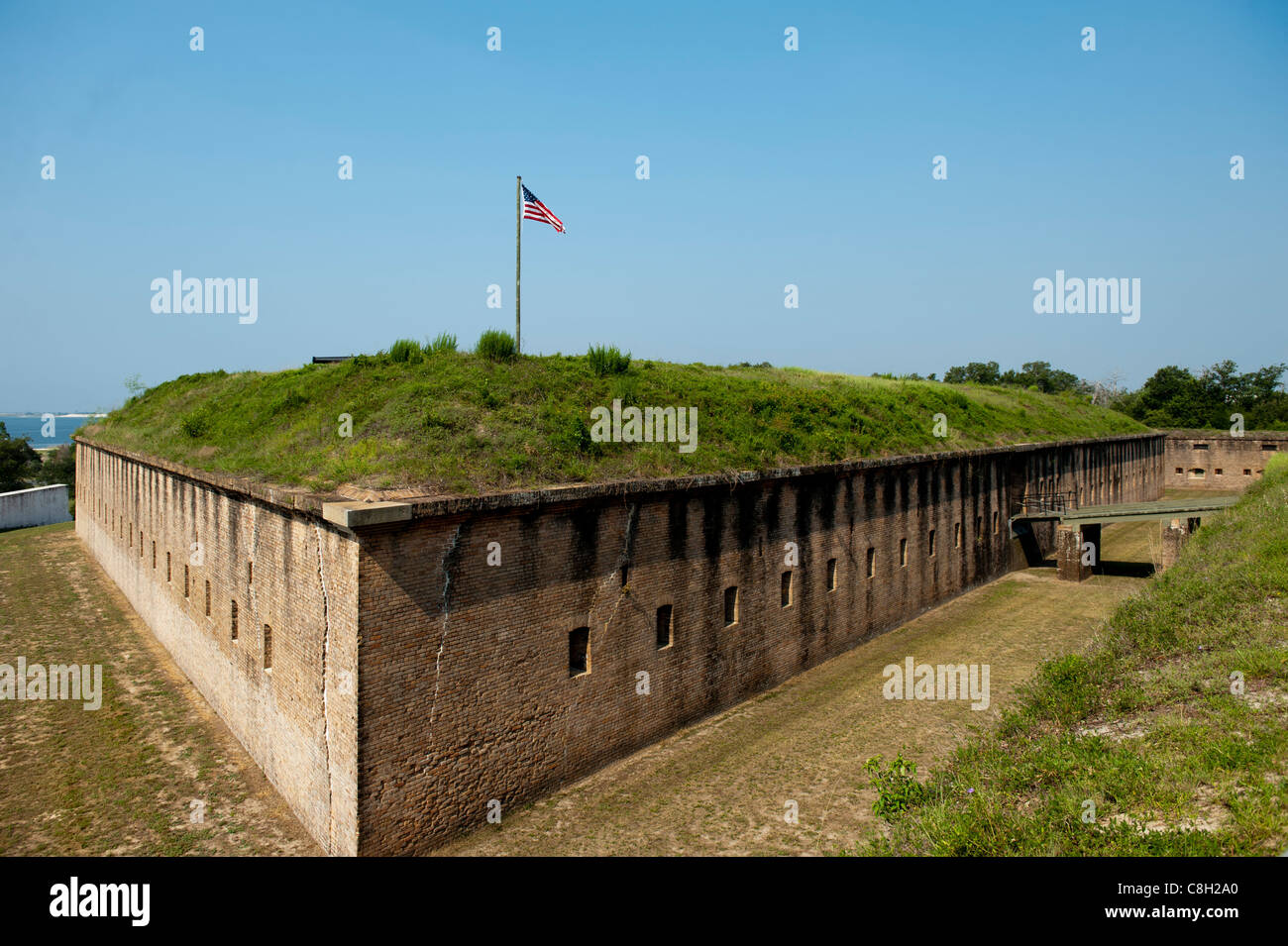 Historic brick building fort hi-res stock photography and images - Alamy