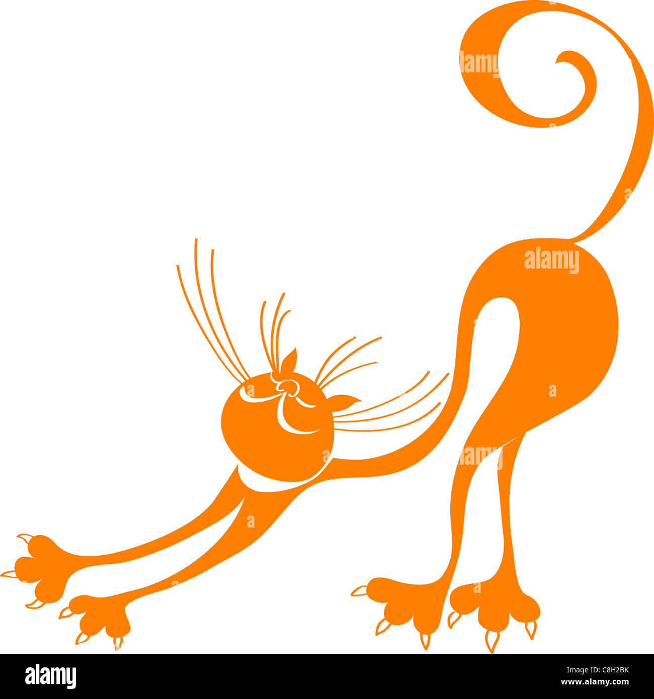 Arched cat hi-res stock photography and images - Alamy
