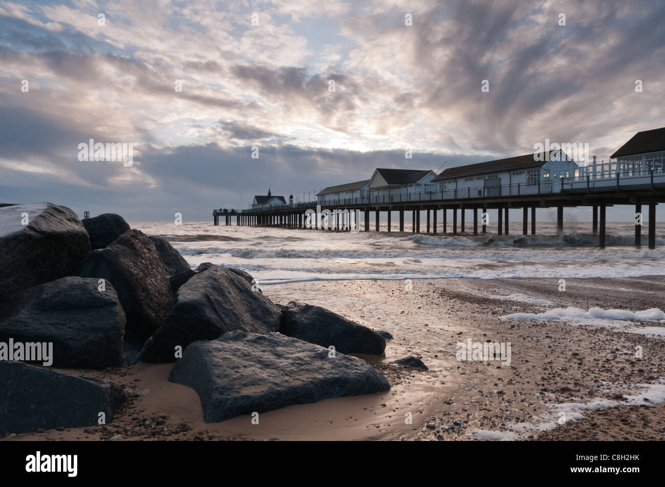 Windy southwold hi-res stock photography and images - Alamy