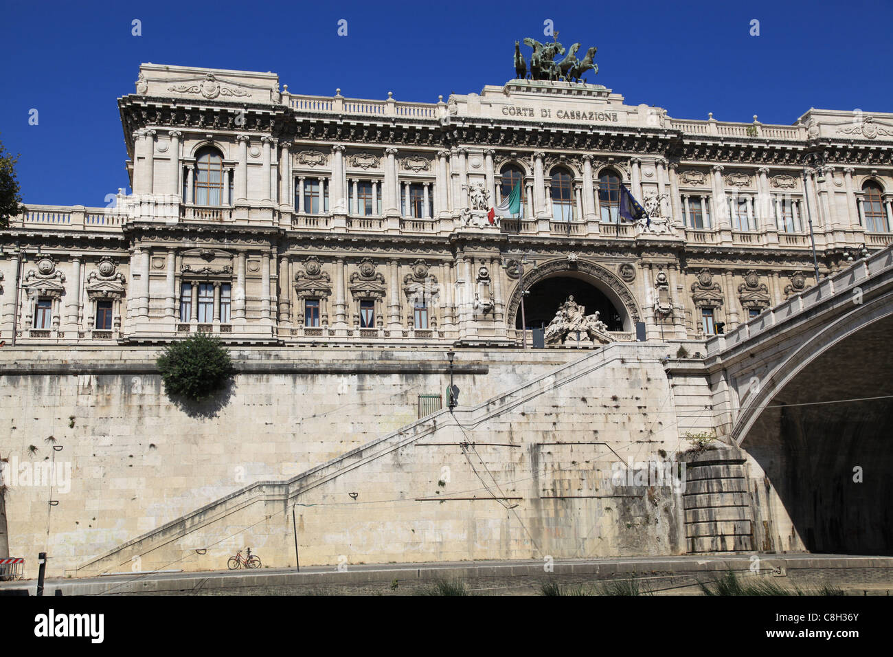 Supreme Court of Italy, Palace of Justice Stock Photo - Alamy