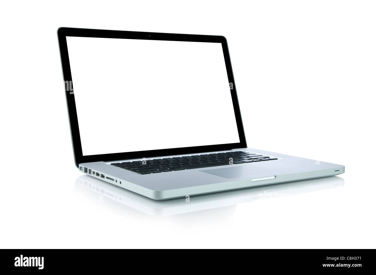 Modern computer isolated on white (clipping path Stock Photo - Alamy