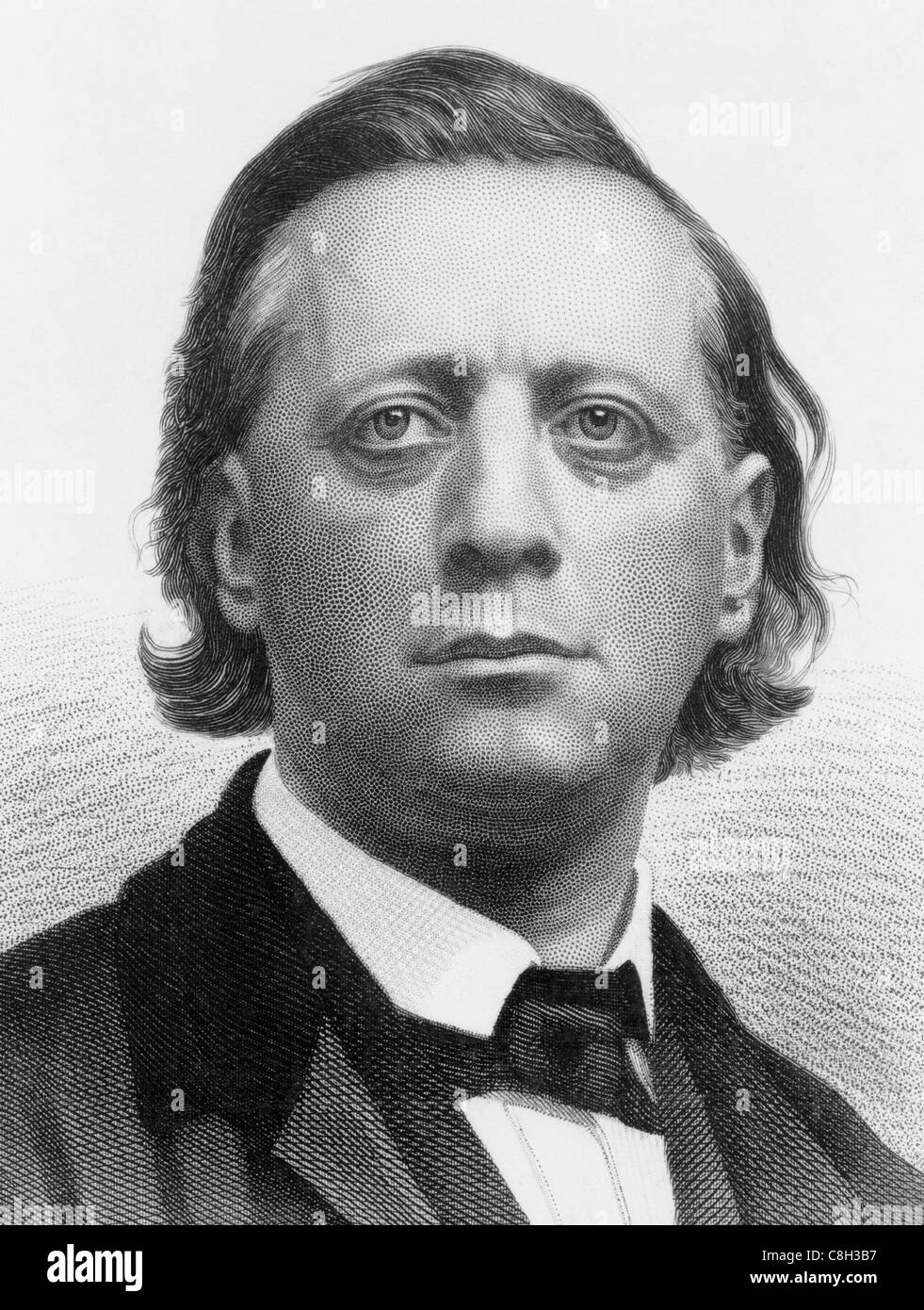 Vintage portrait of American clergyman Henry Ward Beecher (1813 - 1887 ...