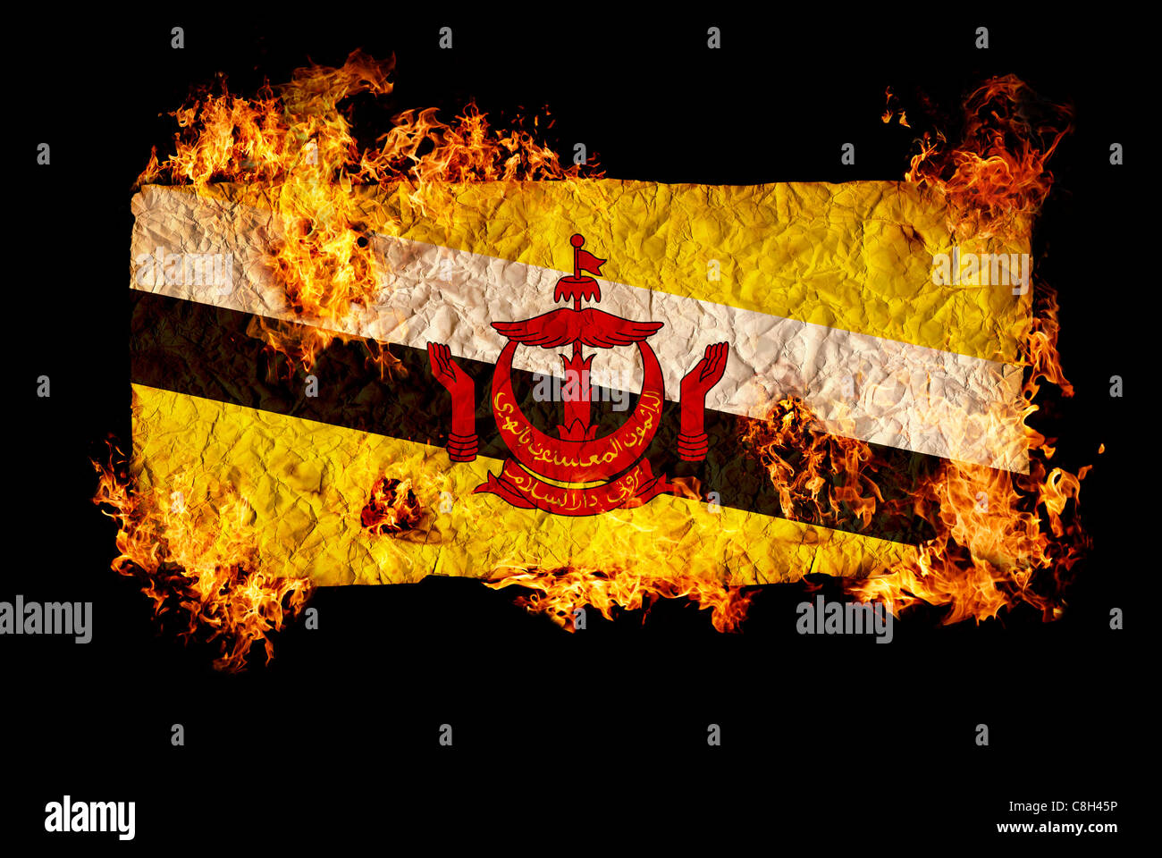 National symbols flag brunei hi-res stock photography and images - Alamy