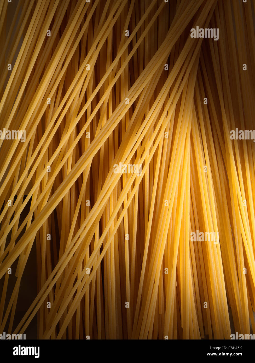 spaghetti pasta strands close up Stock Photo - Alamy