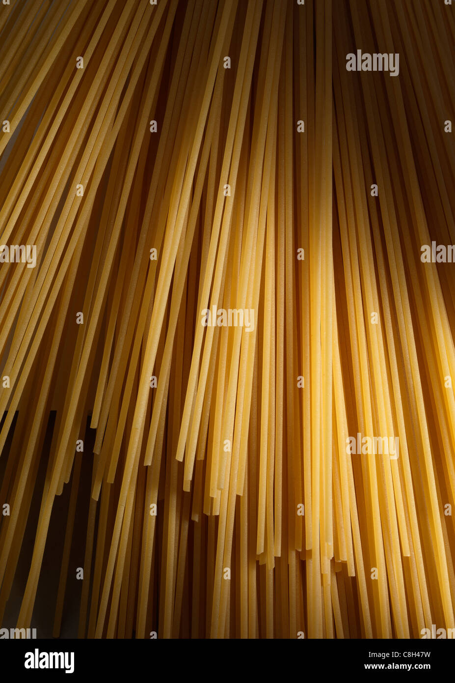 spaghetti pasta strands close up Stock Photo - Alamy
