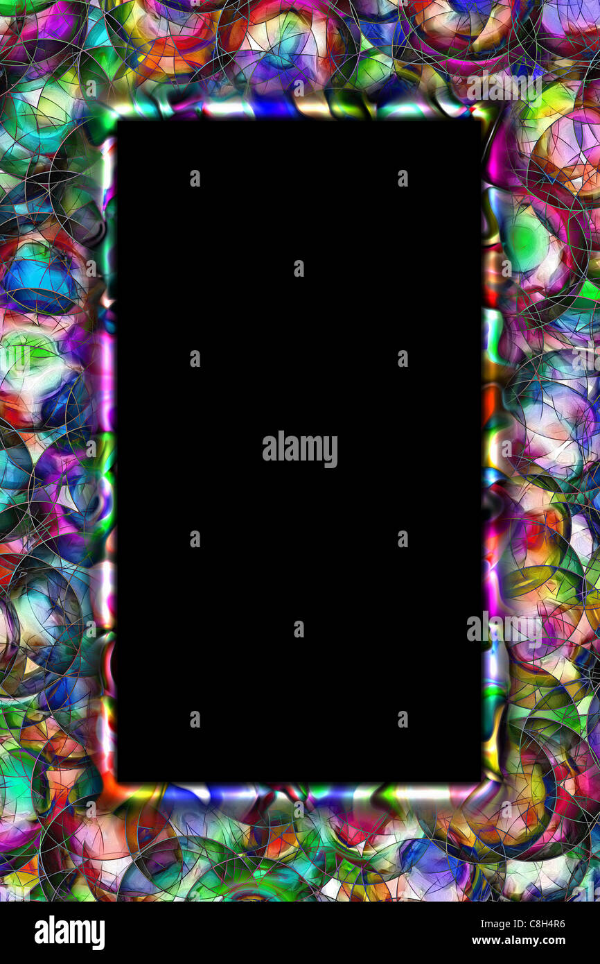 abstract colorful frame Stock Photo - Alamy