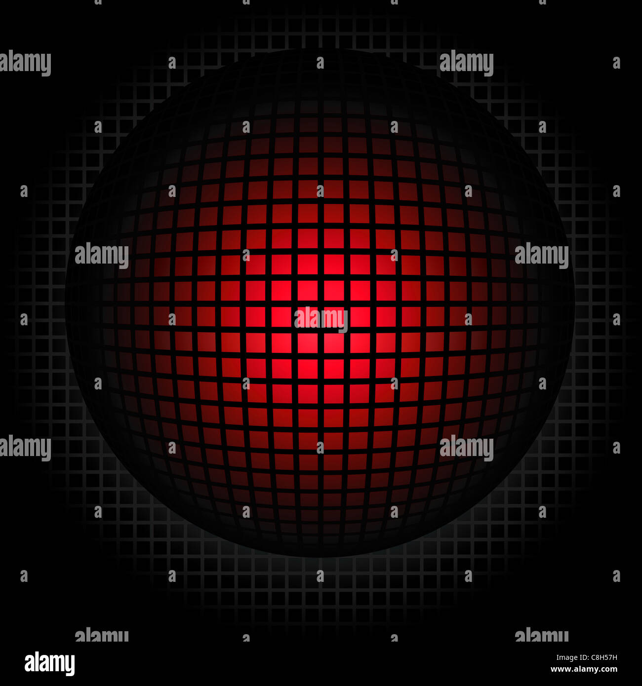 red globe design Stock Photo - Alamy
