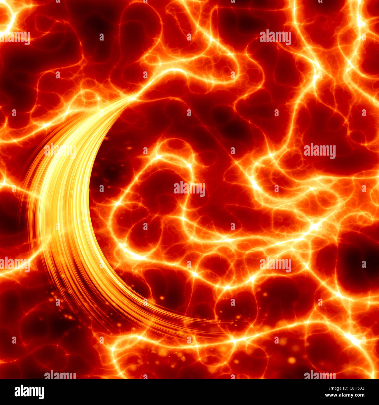 glowing motion plasma Stock Photo - Alamy