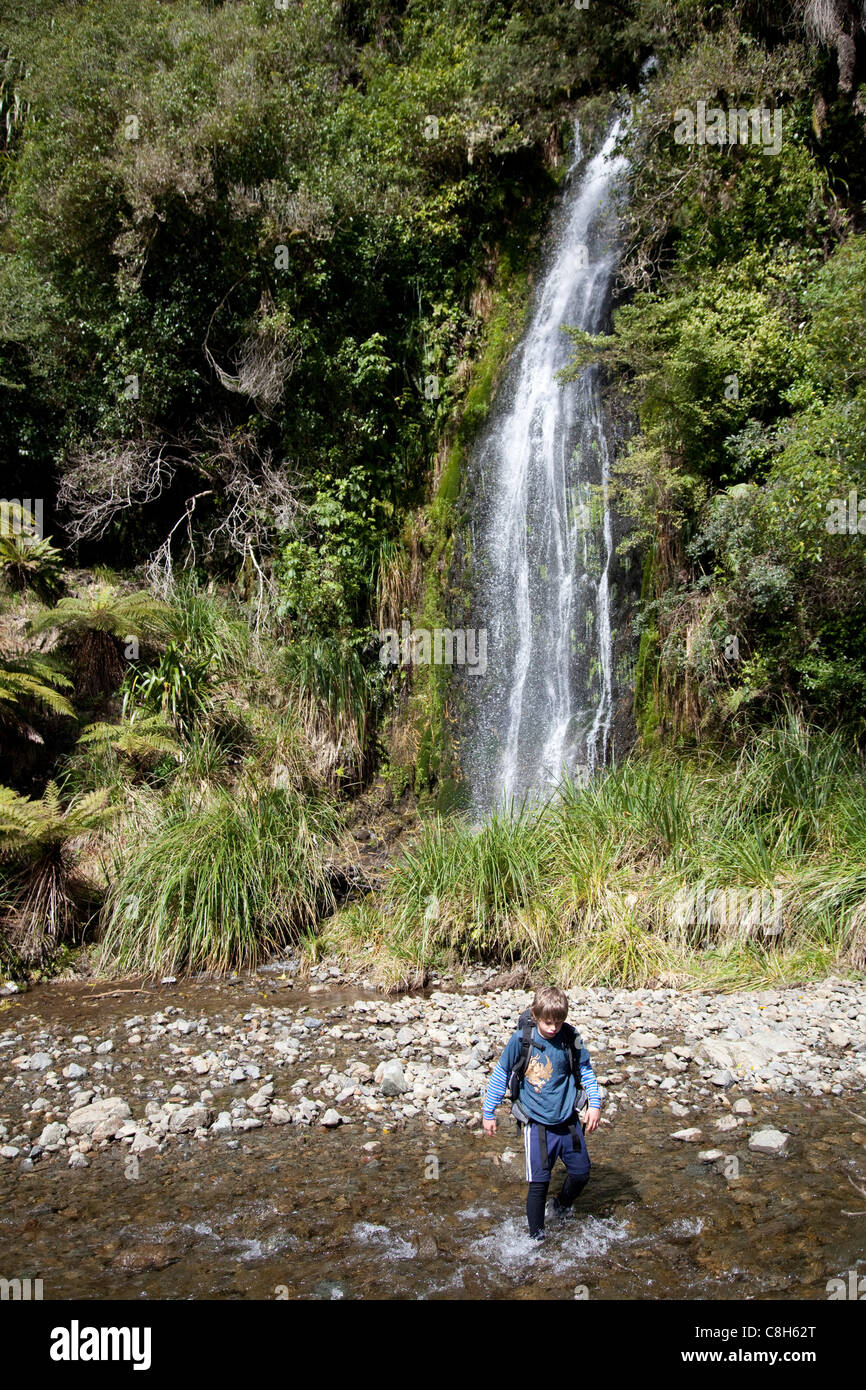 Tramping in New Zealand Stock Photo - Alamy