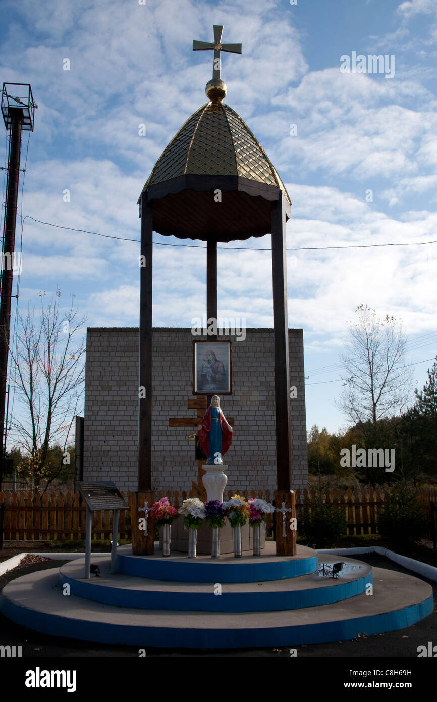 Chernobyl entrance hi-res stock photography and images - Alamy