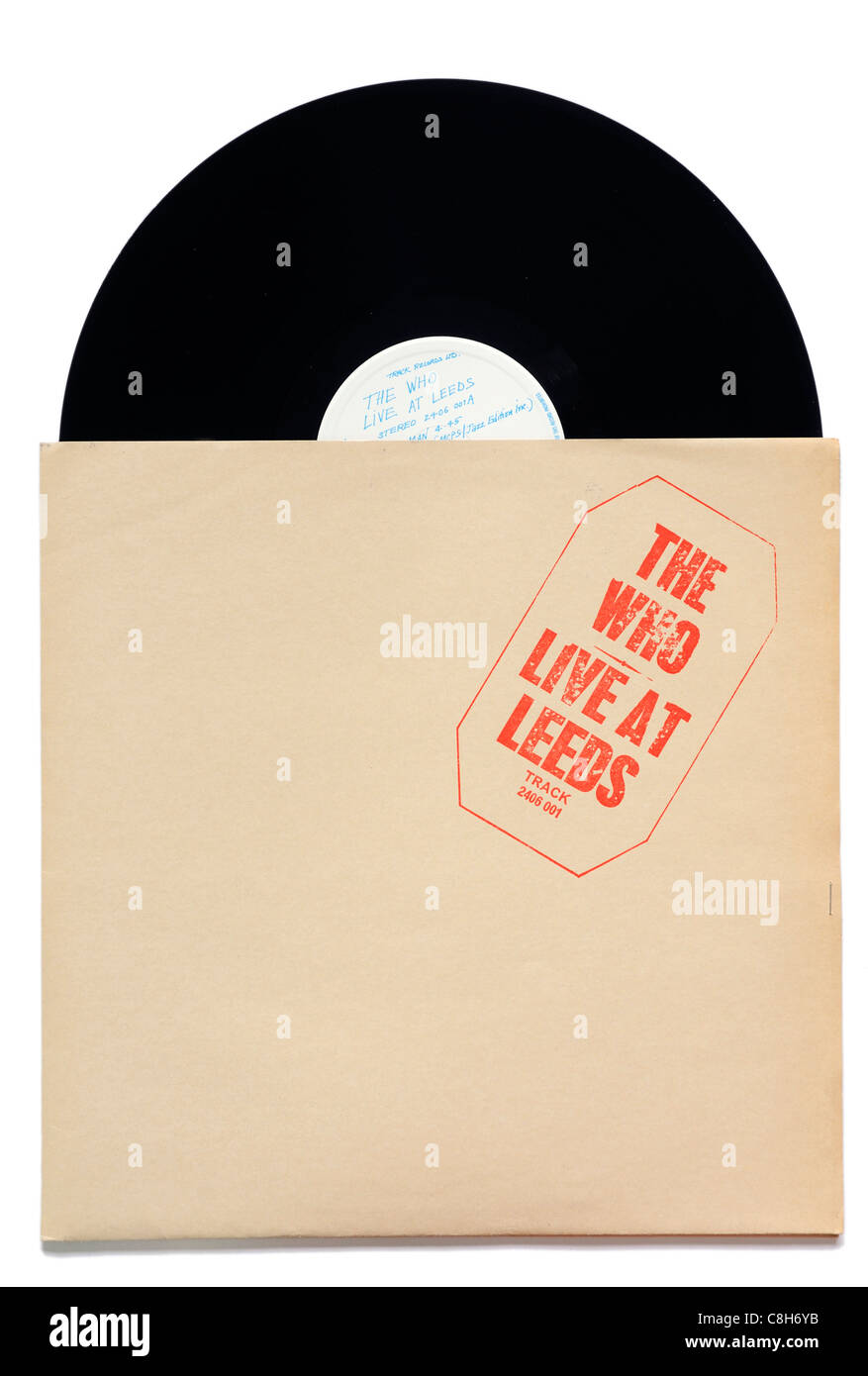 The Who Live at Leeds album Stock Photo - Alamy