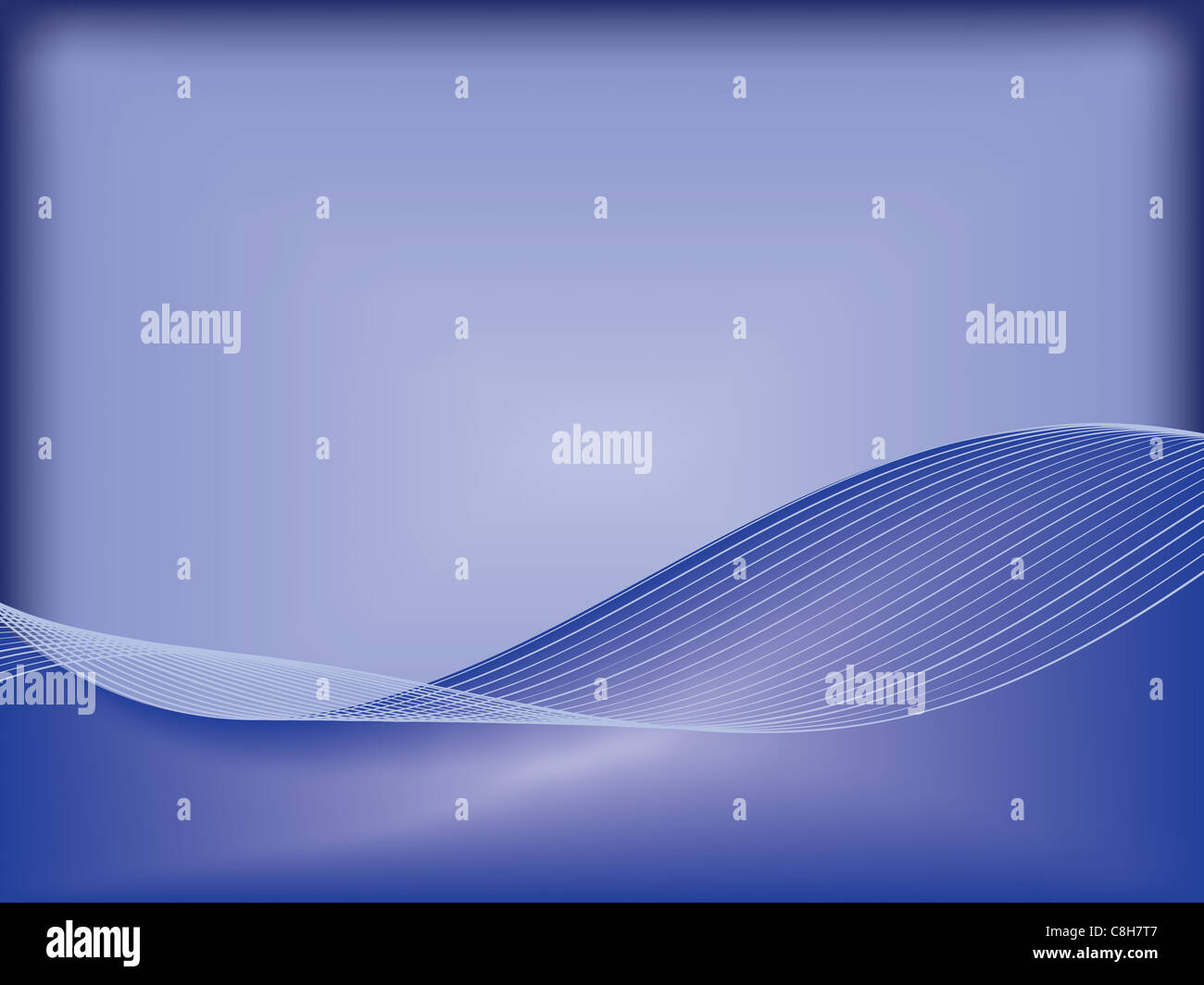 blue abstract background with wave Stock Photo - Alamy