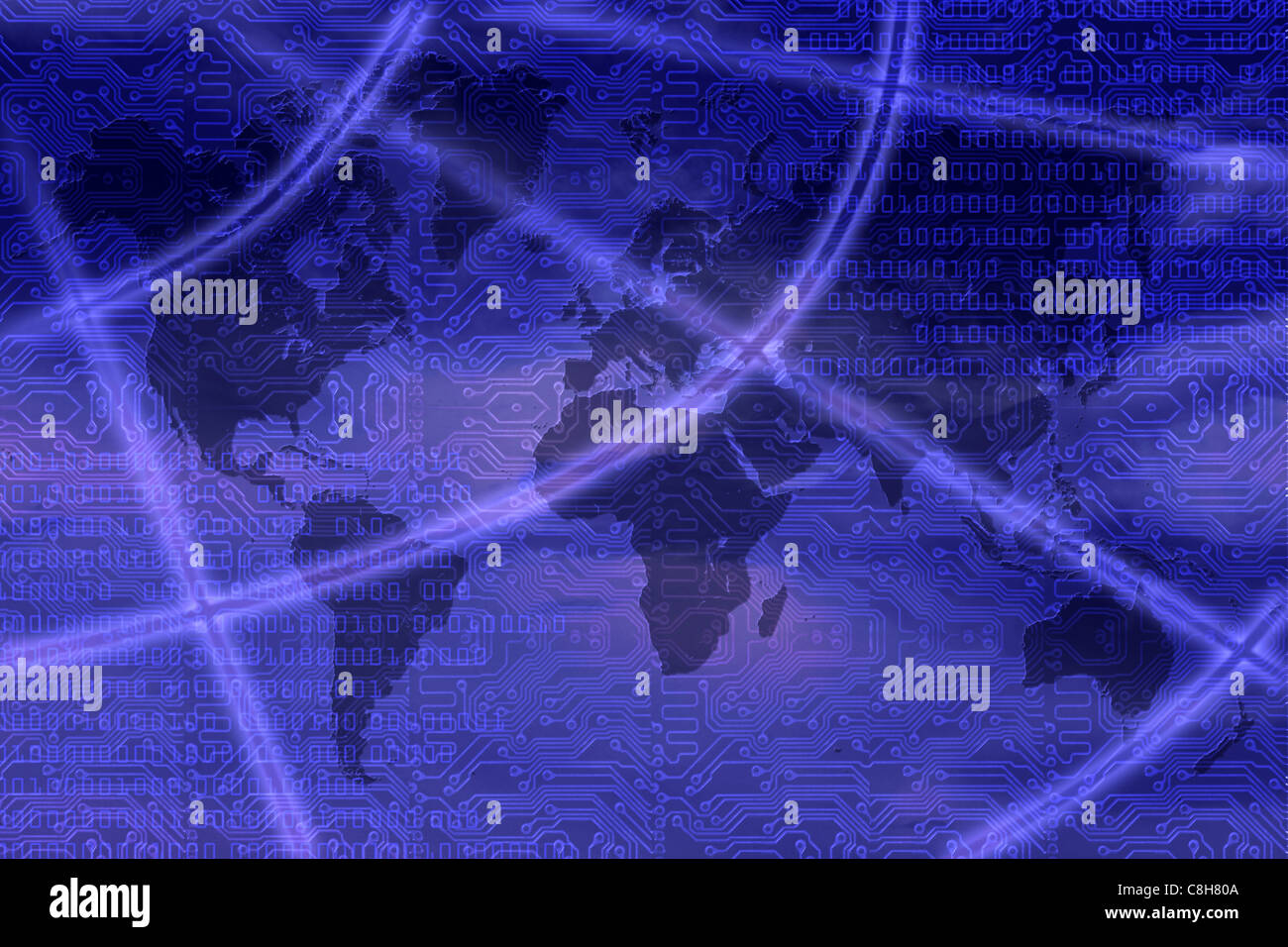 World map collage hi-res stock photography and images - Alamy