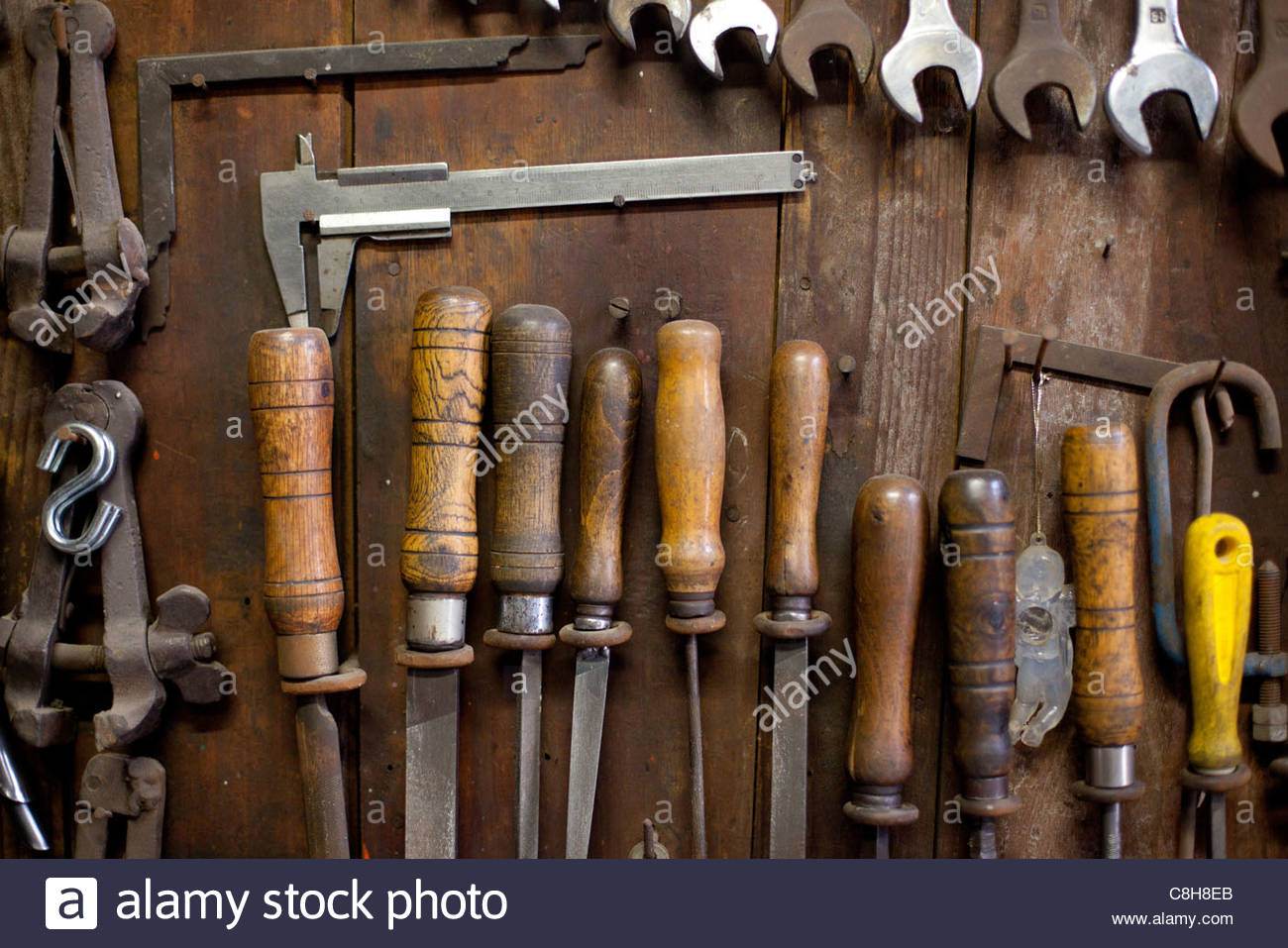 A blacksmith's tools Stock Photo - Alamy