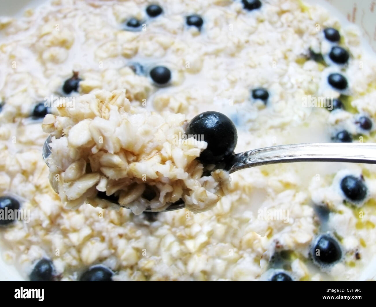 Oatmeal porridge berries hi-res stock photography and images - Alamy