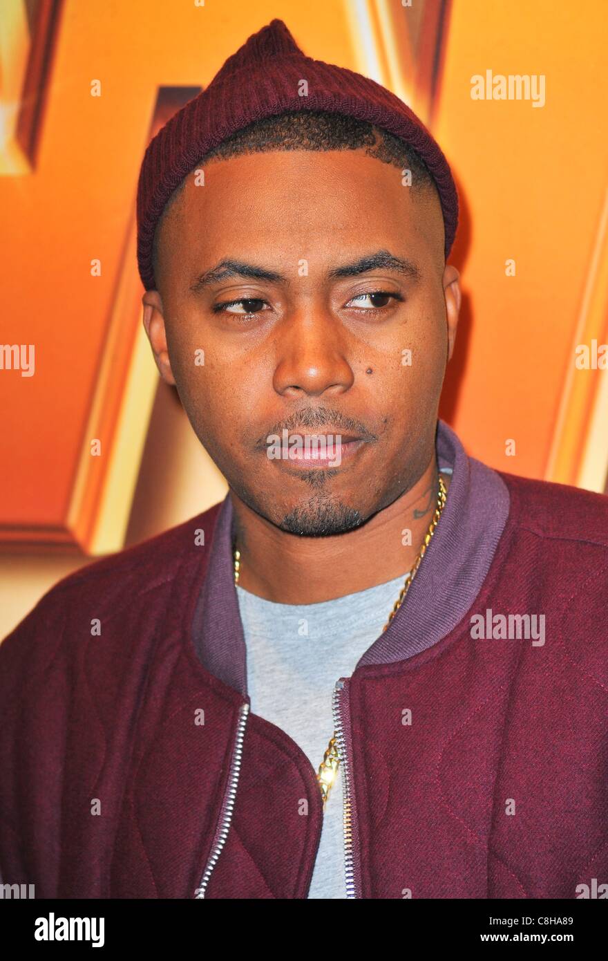 Nas at arrivals for TOWER HEIST Premiere, The Ziegfeld Theatre, New ...