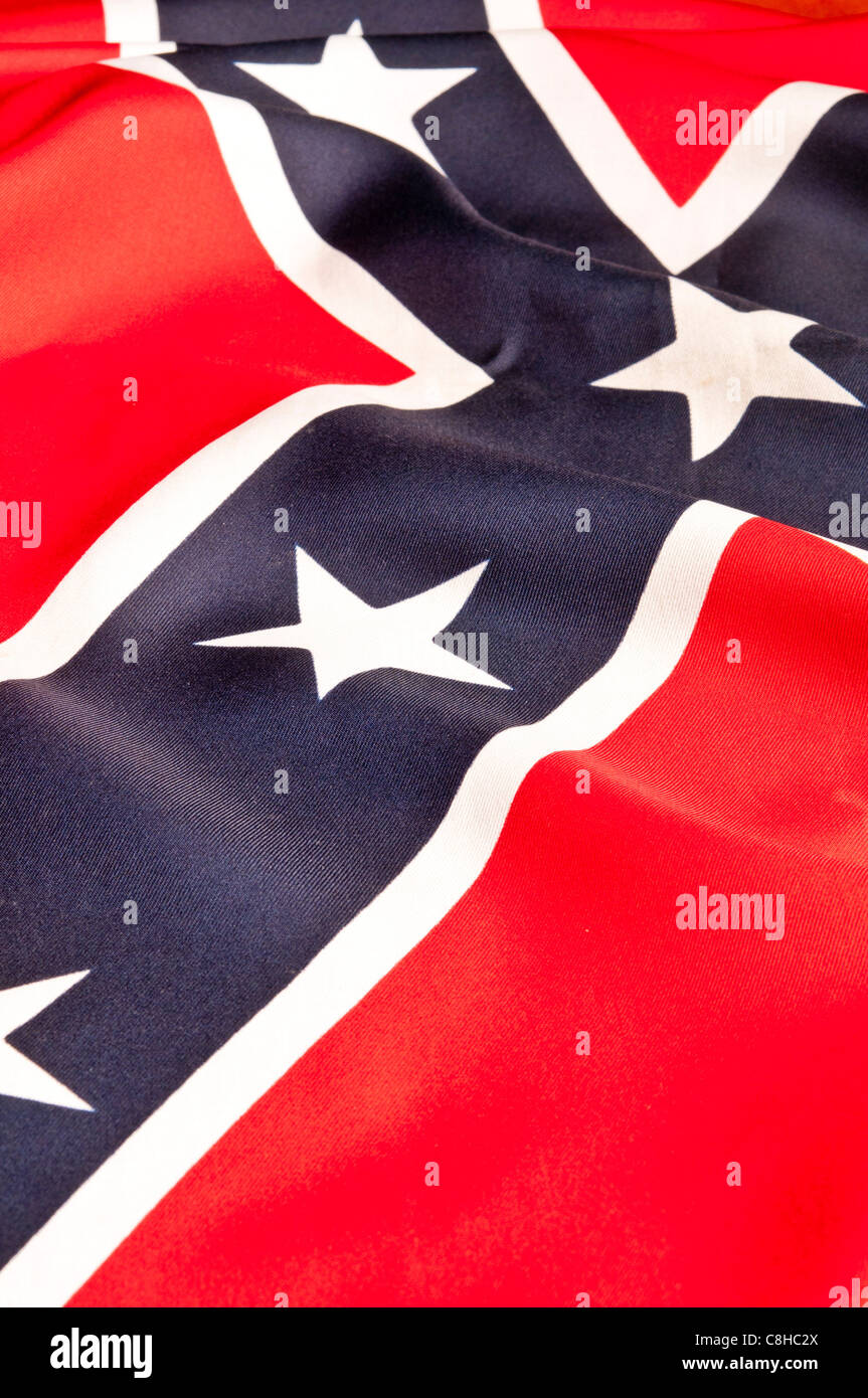 Confederate flag stainless banner hi-res stock photography and images ...