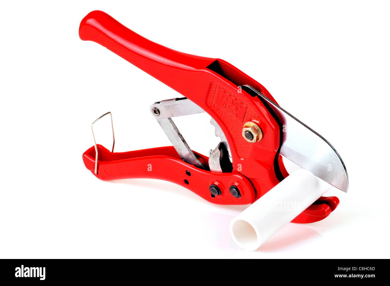 PVC clippers on white background Stock Photo - Alamy