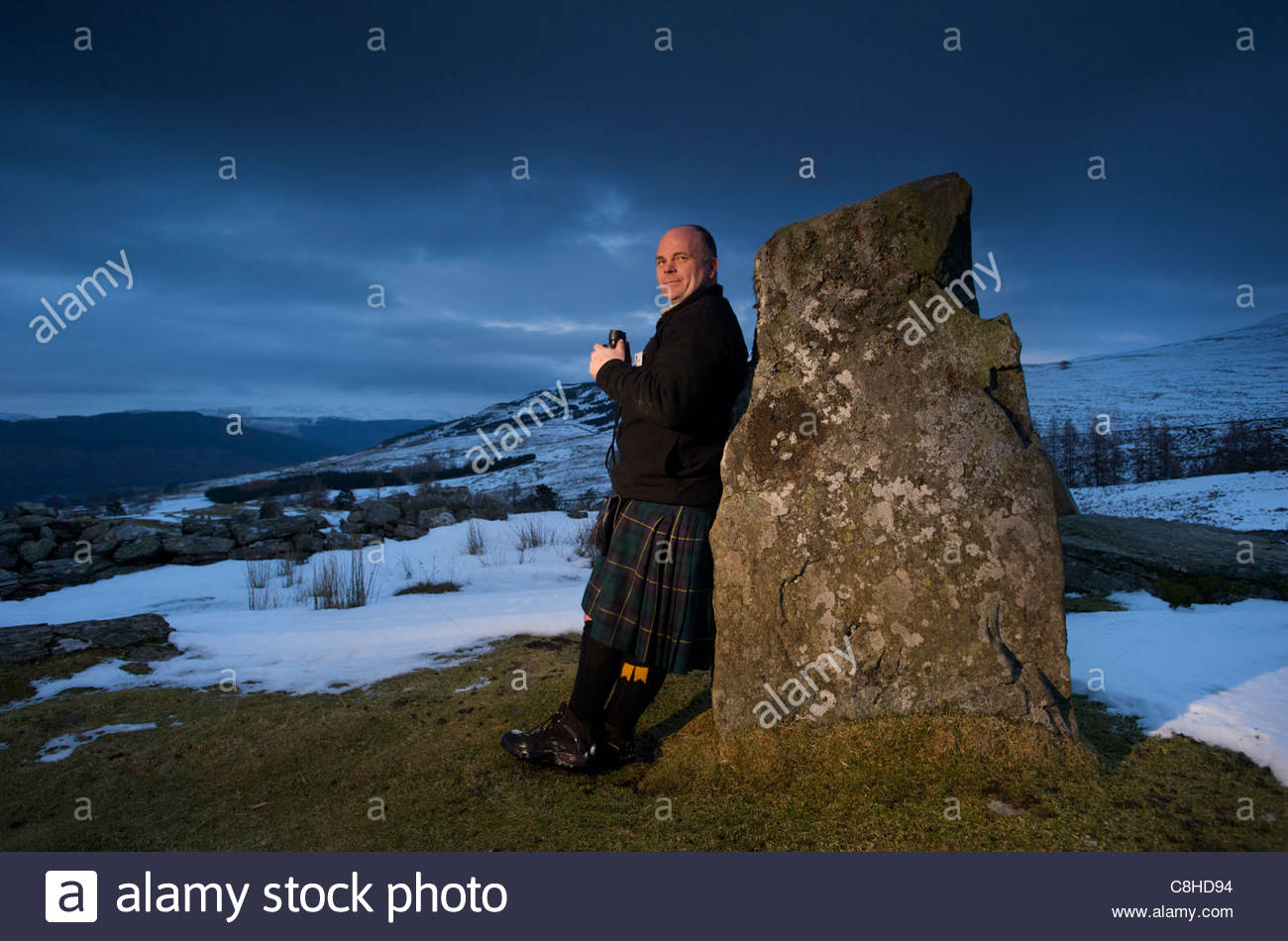 Scottish Kilt Man High Resolution Stock Photography and Images - Alamy