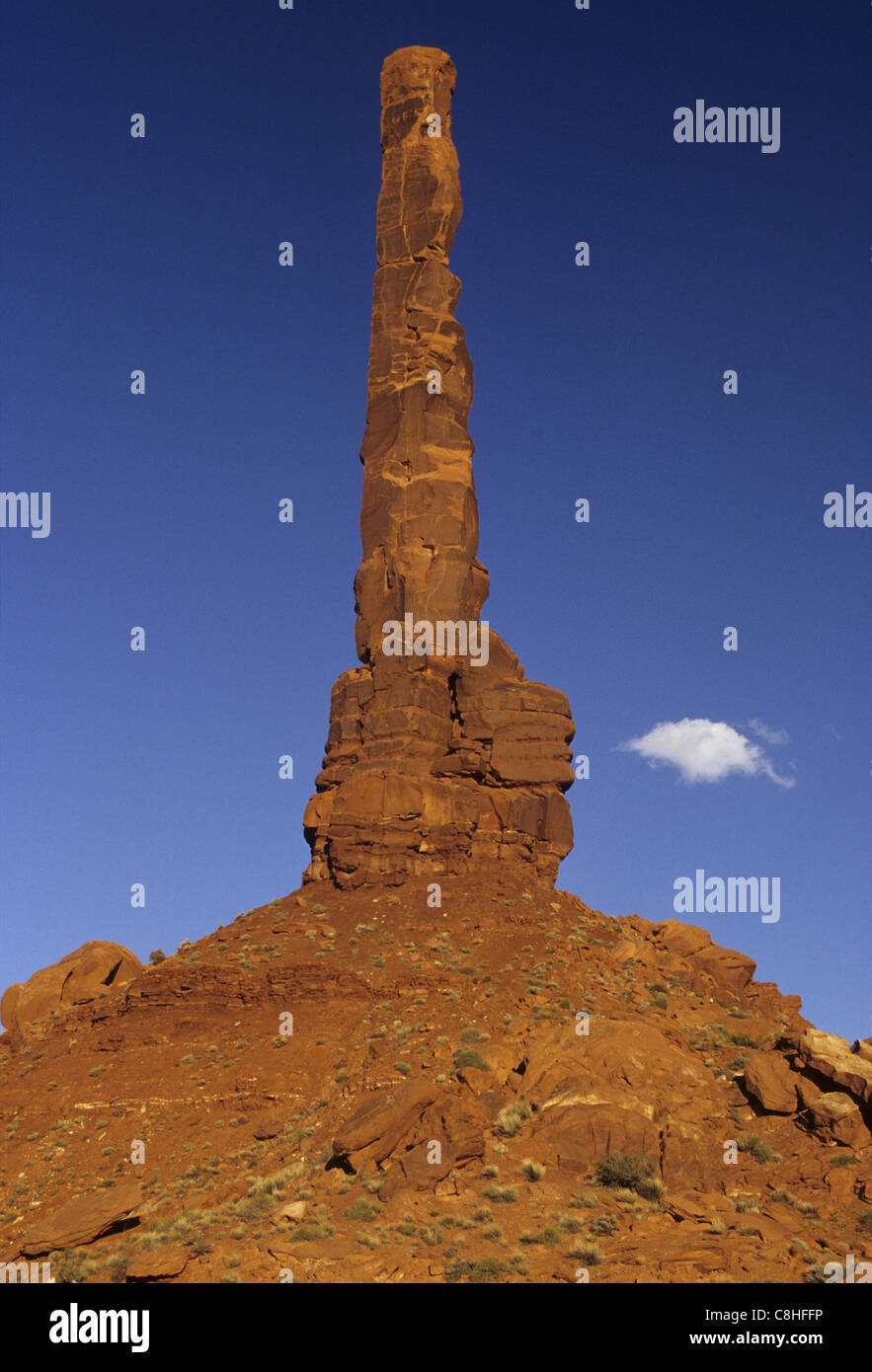 totem pole, landscape, Monument, Valley, Navajo, tribal park, Utah ...