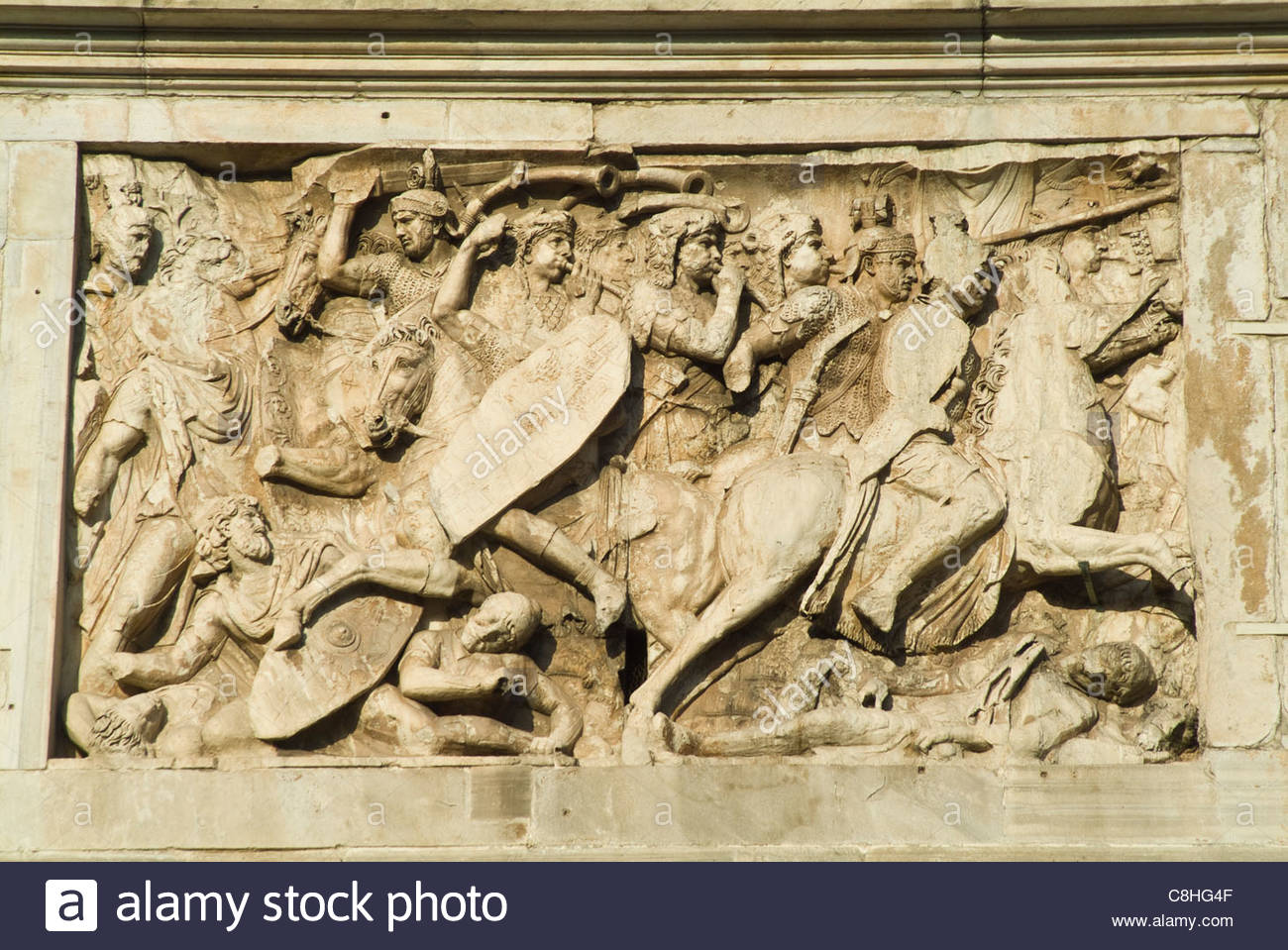 Arch Of Constantine Relief Stock Photos & Arch Of Constantine Relief ...