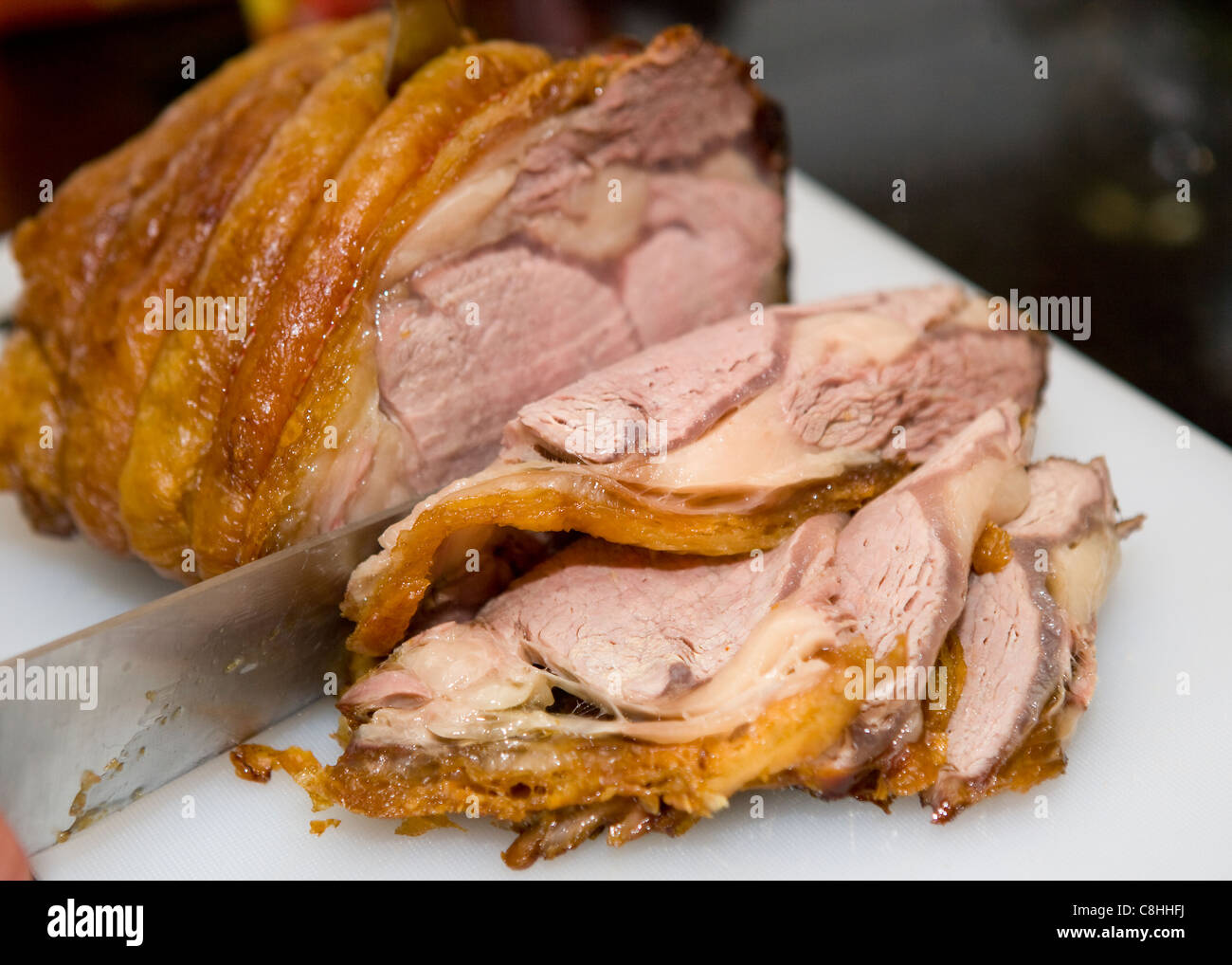Carving beef hi-res stock photography and images - Alamy