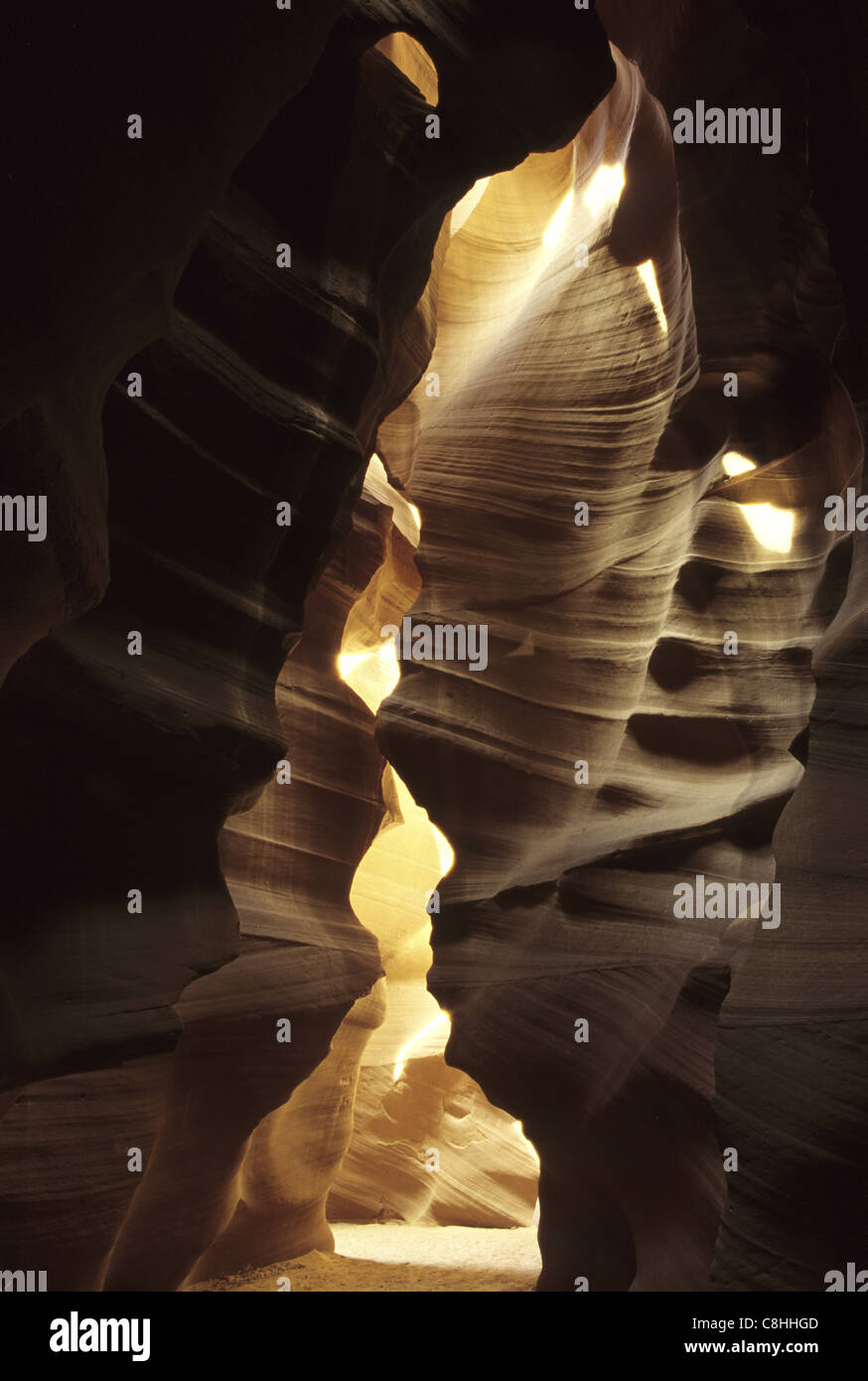 Corkscrew, Canyon, Upper, Antelope Canyon, Page, Arizona, USA, United ...