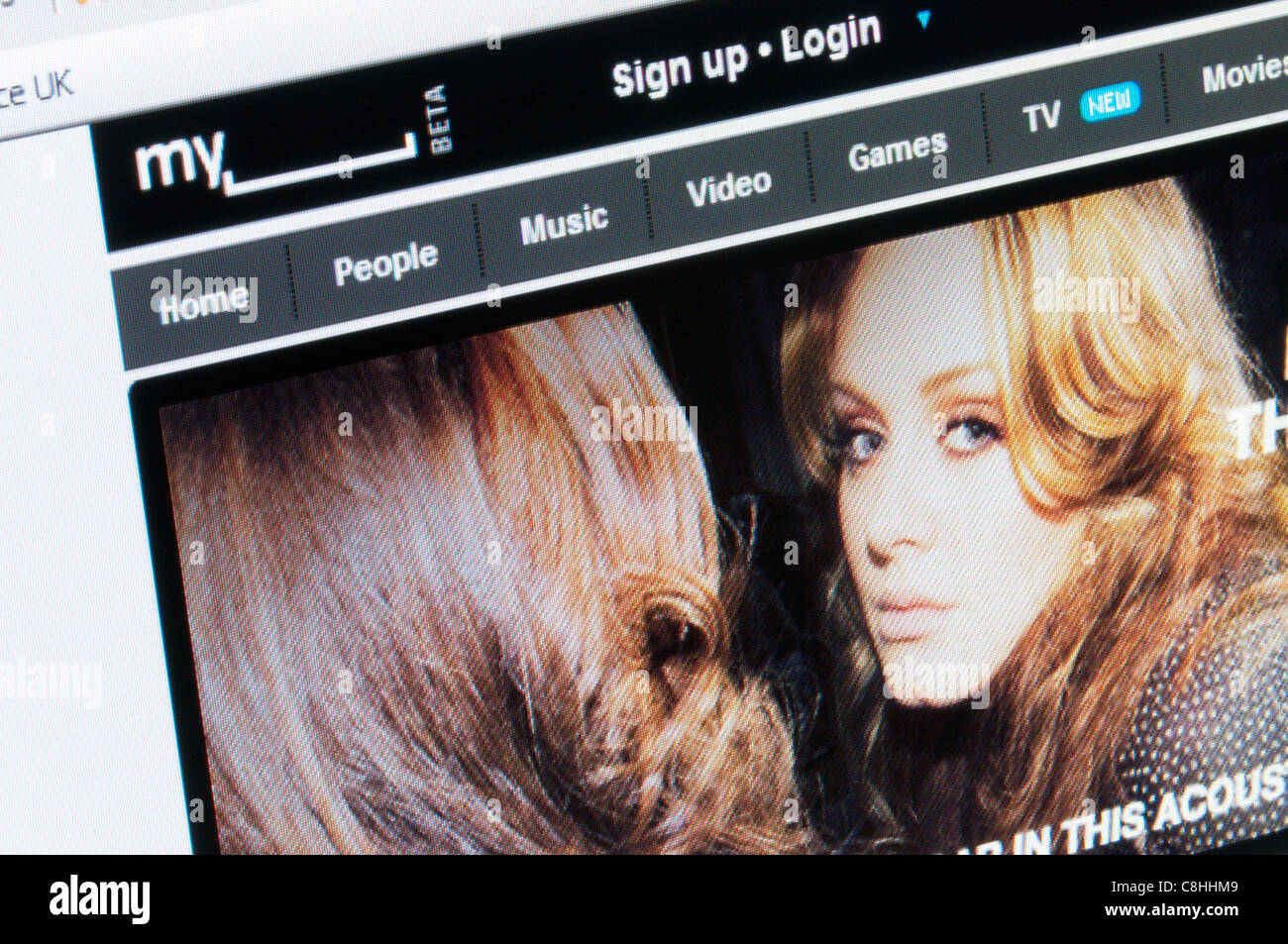 Myspace hi-res stock photography and images - Alamy